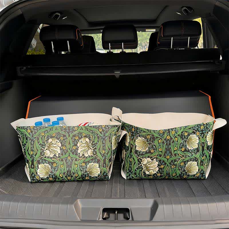 Retro Floral Vine Detachable Storage Bin – uk.ownkoti